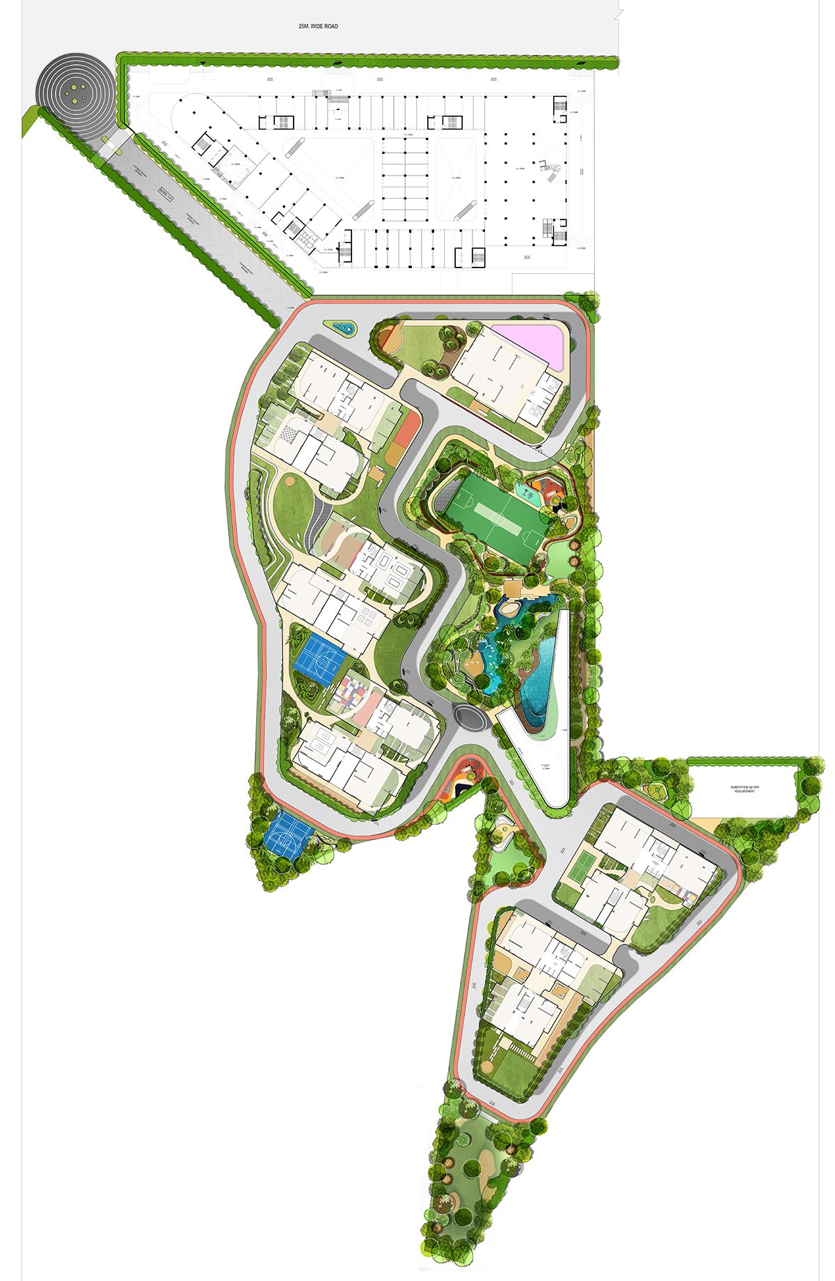 DESIGN ACCORD: Landscape Projects Detail : Beaumonde, Siliguri